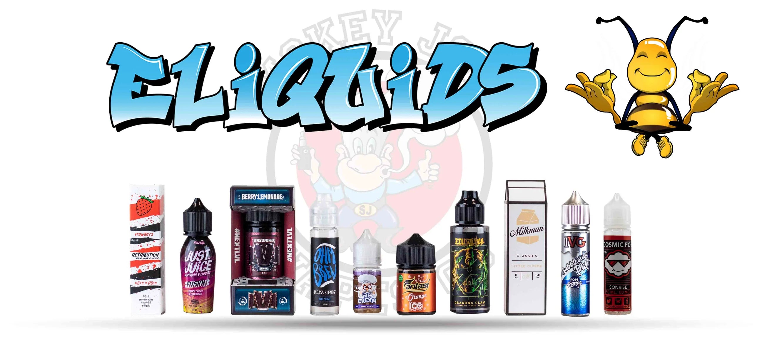Different Types of E-liquids | Smokey Joes Vapes Co